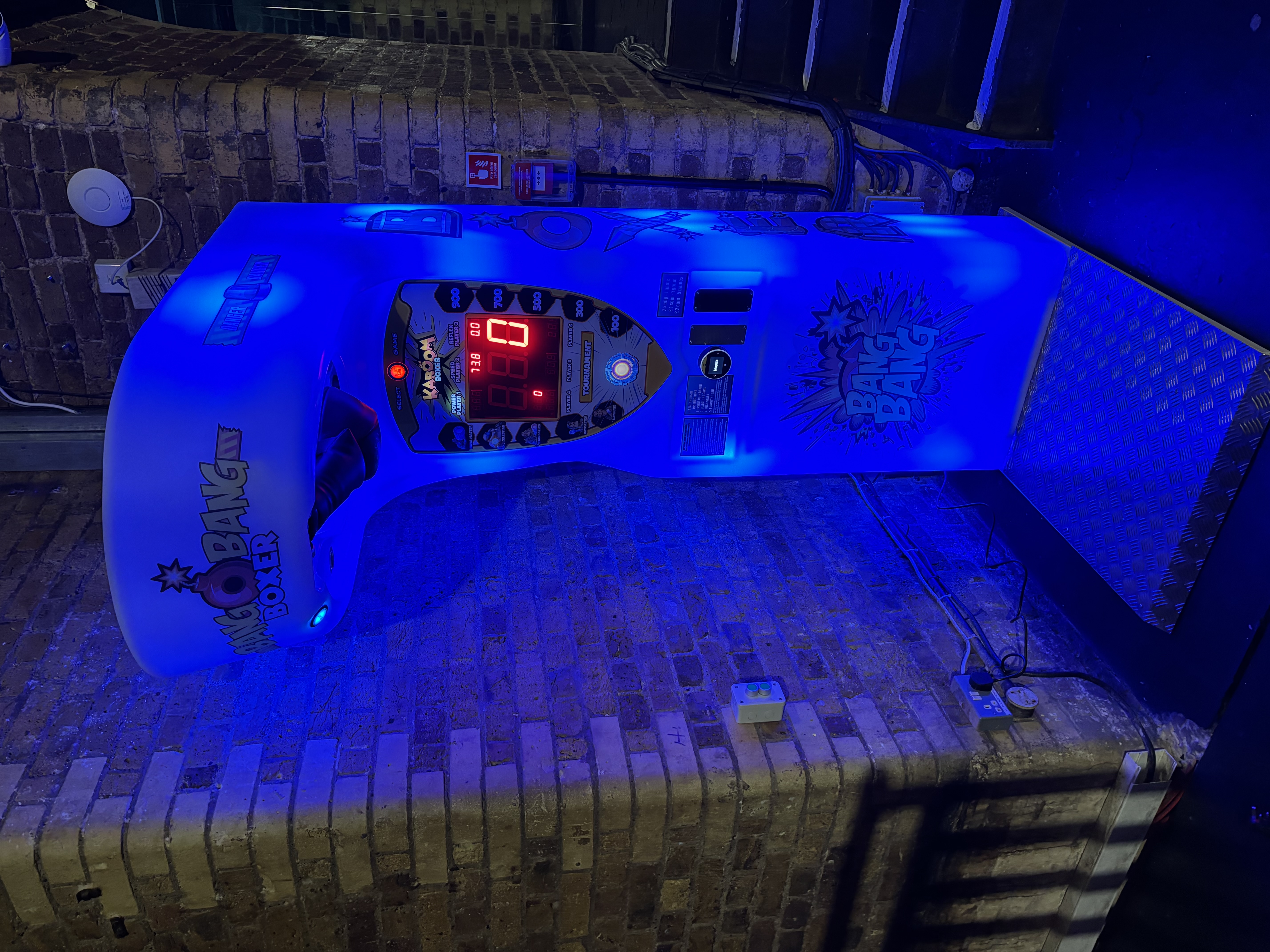 Boxing Machine - GLOW IN THE DARK - Bouncy Castle Hire in Dartford ...