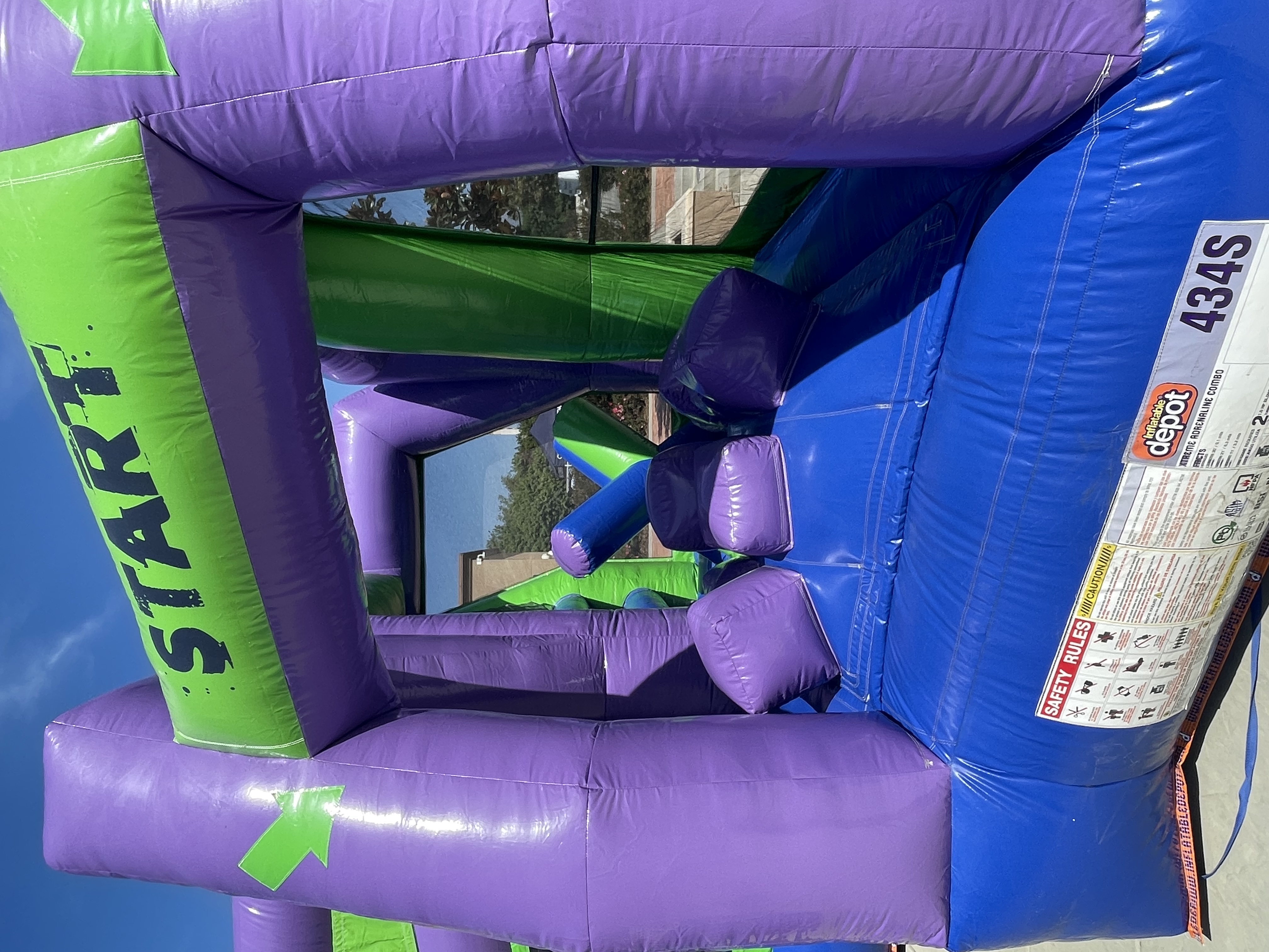 Xtreme Ninja Adrenaline Obstacle - Bounce House Rental, Laser Tag ...