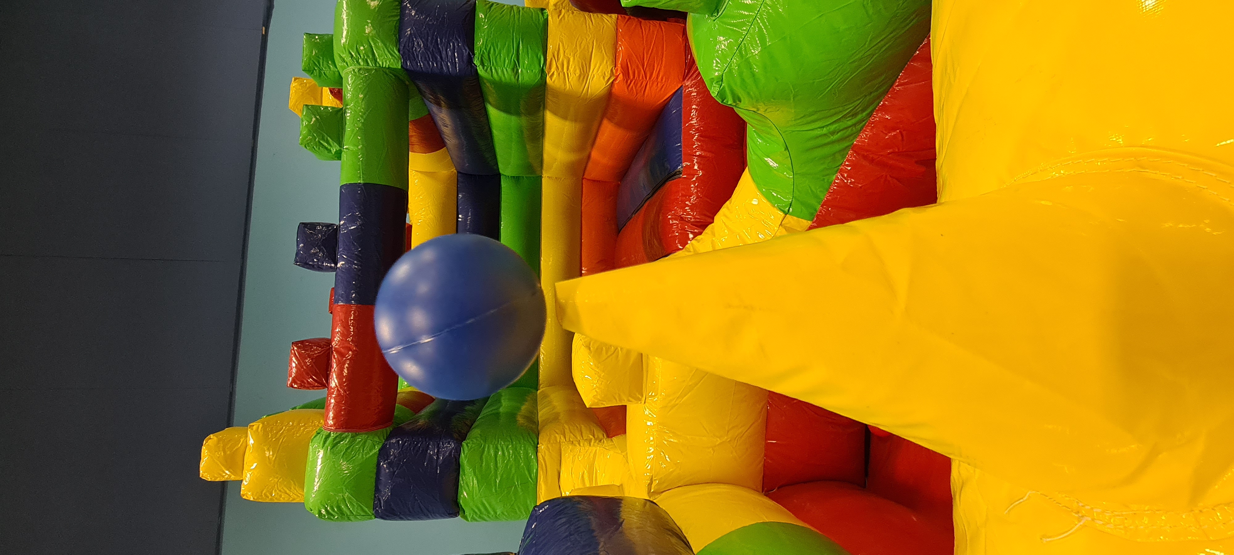 Building blocks-style Inflatable Playpark - Bouncy Castle Hire in ...