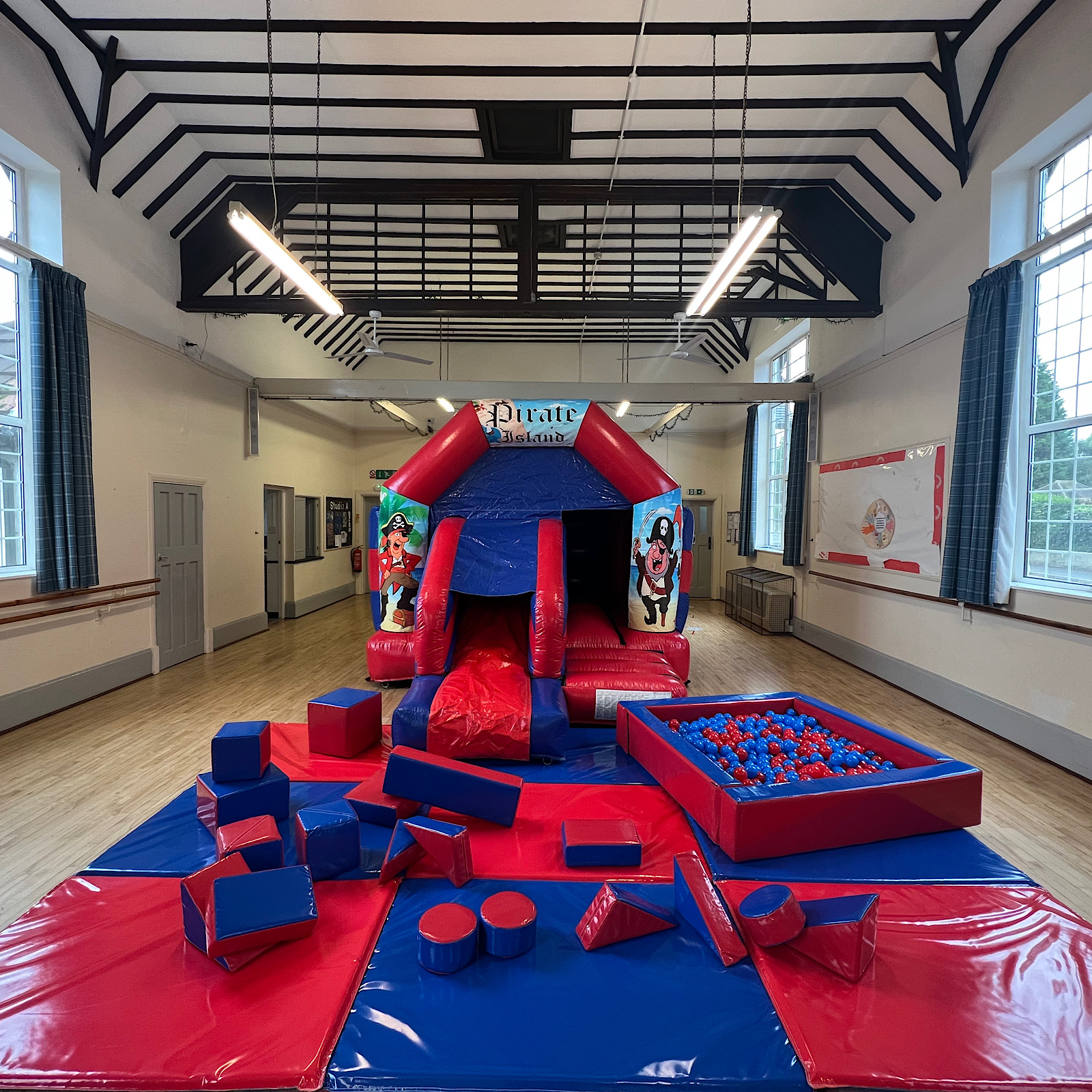 Bouncy Castle with Slide Soft Play Packages