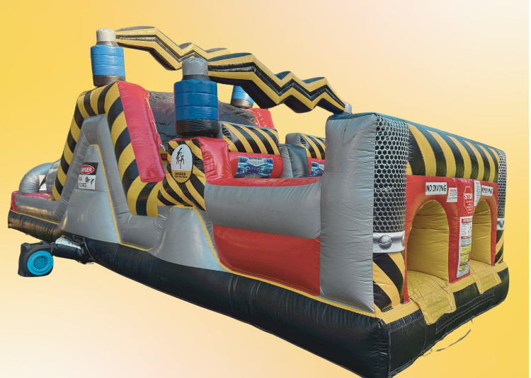 30ft High Voltage Obstacle Course - Bounce House Rentals in Danville ...