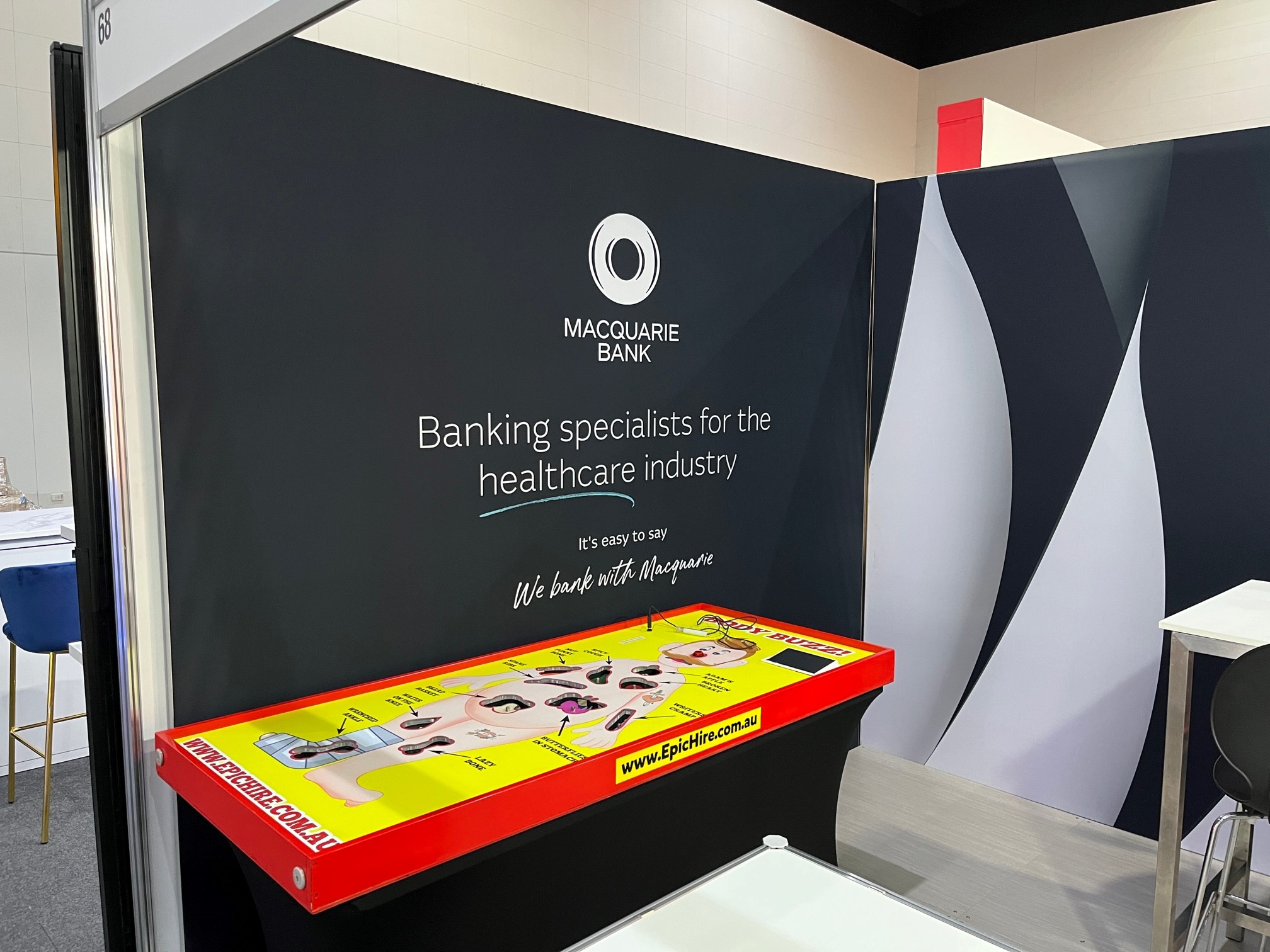 Giant Operation Game Hire Custom Branding