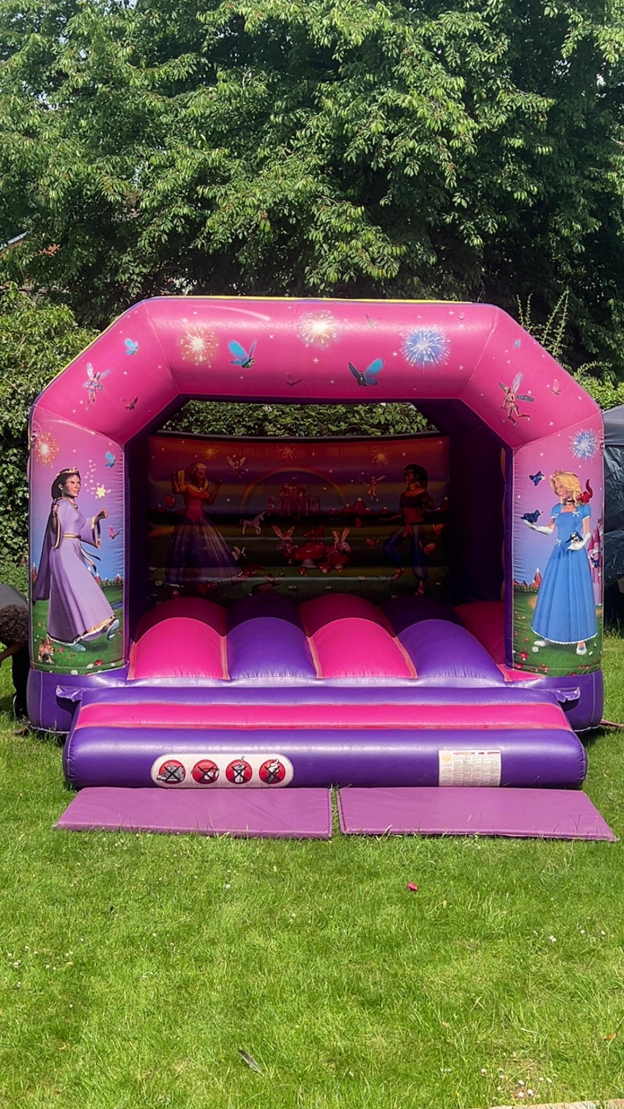 princess Bouncy Castle Nottingham | Pie & Kels [ no deposit required ]