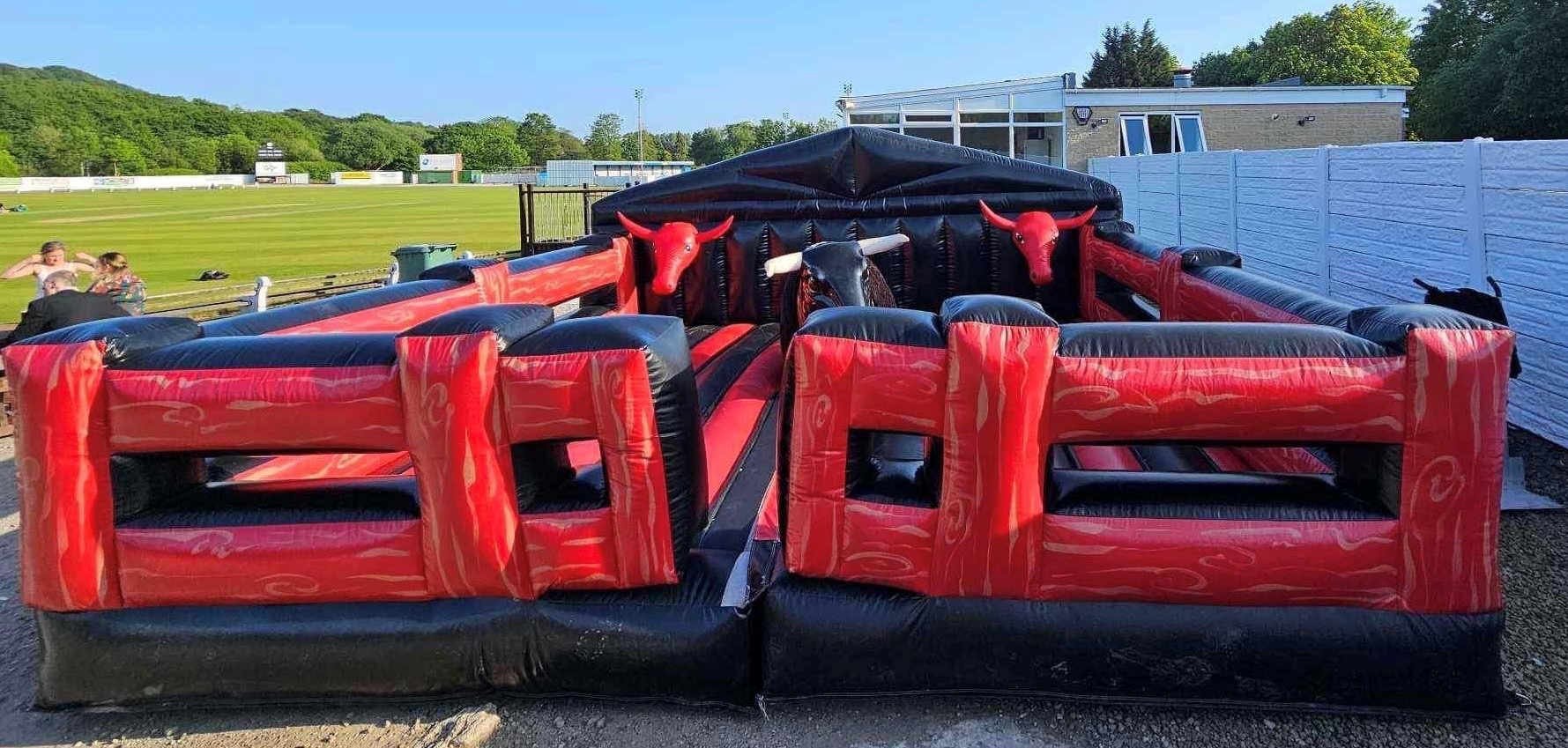 17ft x 17ft Rodeo Bull - Hire in County (optional) | Inflatable heaven