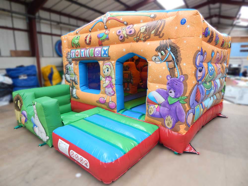 Toy Box Bouncy Castle for Hire - Nottingham, Derby, Leicester