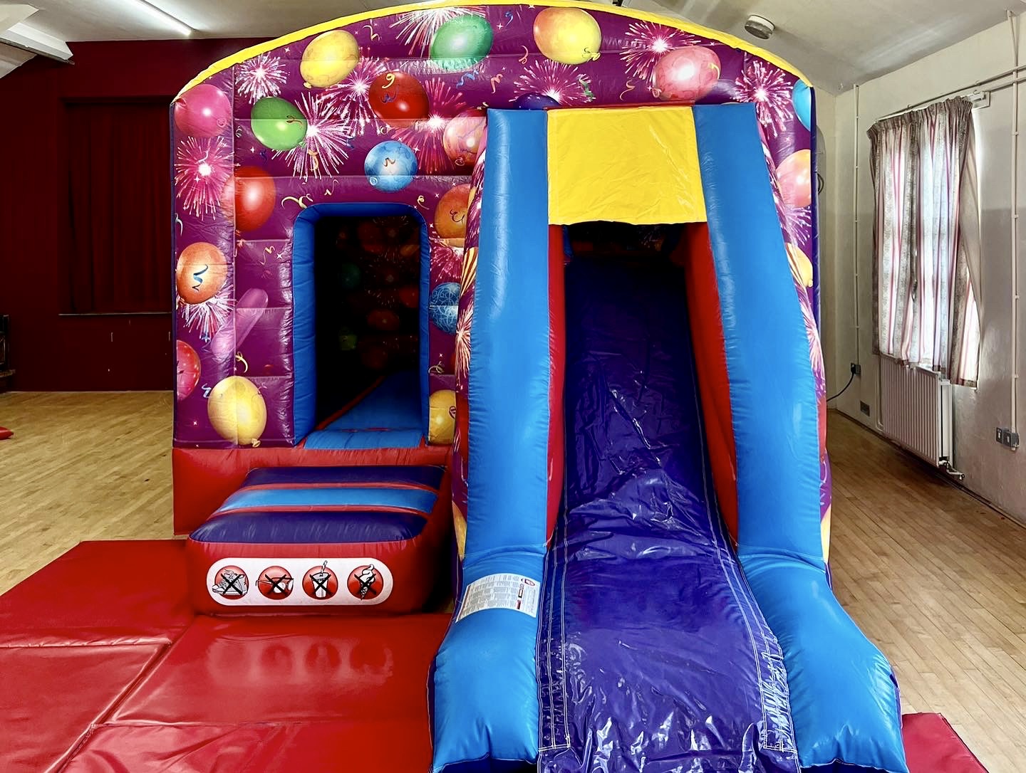 Party Theme Castle with Slide - Bouncy Castle Hire in Bromley Croydon ...