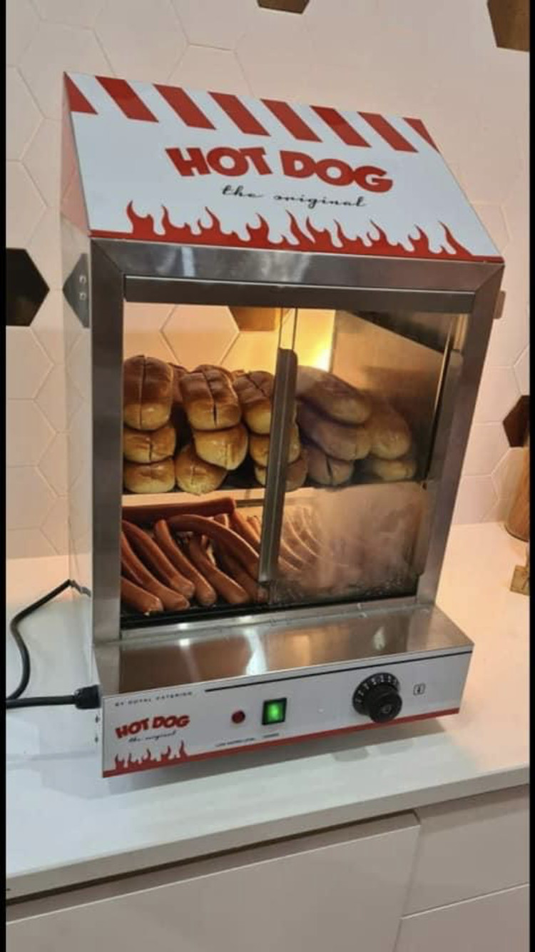 Hot dog steamer - Bouncy Castle Hire, inflatable pub in Fauldhouse ...