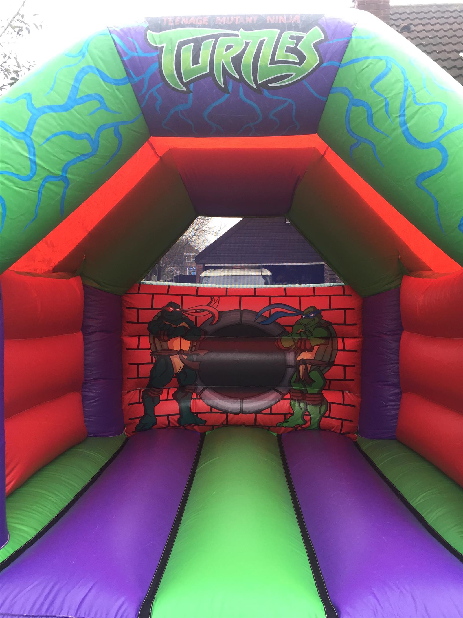 Ninja Turtles - Bouncy Castle Hire, Inflatables in Leeds, Harrogate ...