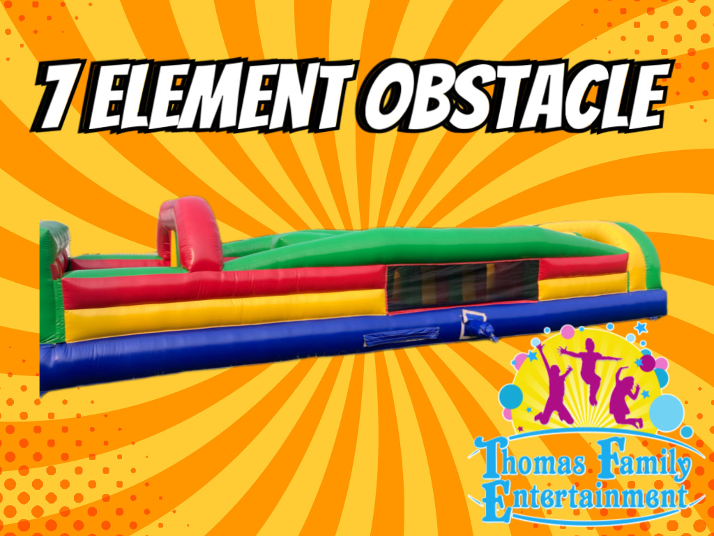 7 Element Obstacle Course Inflatable Rental Parkersburg, West Virginia