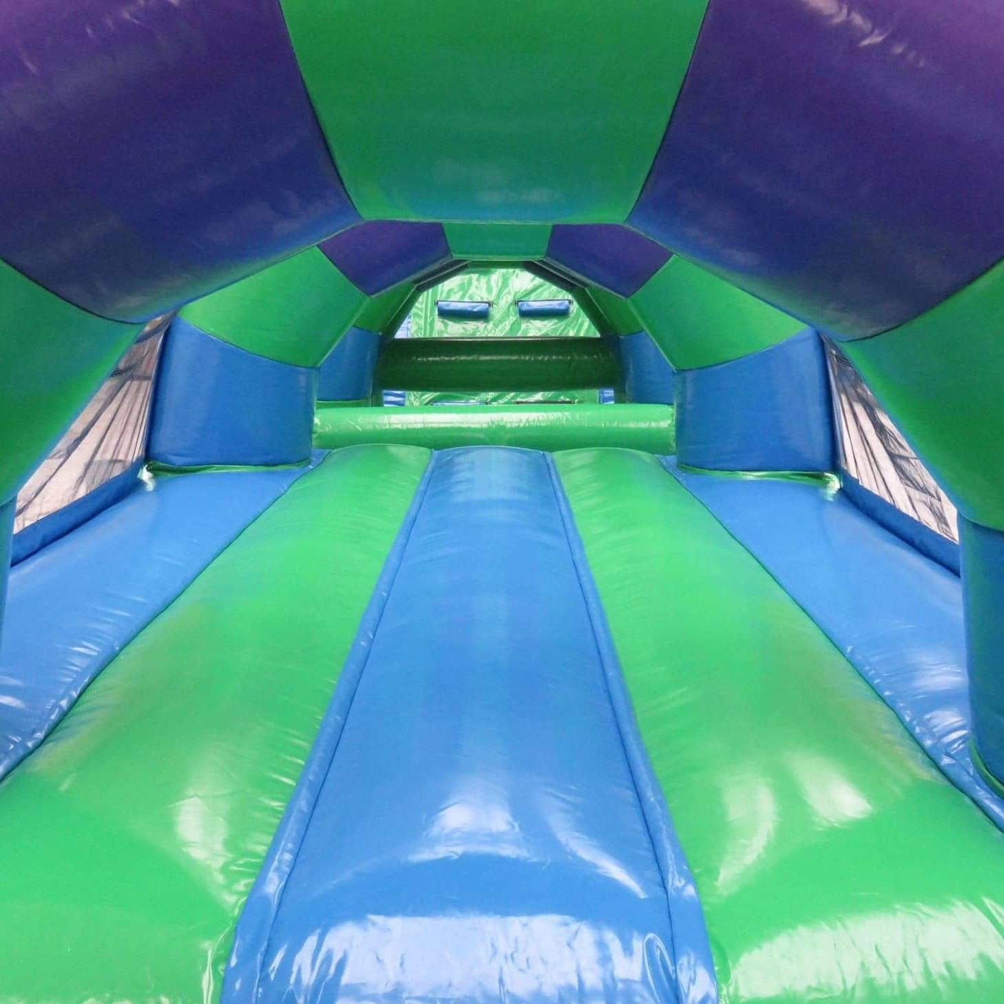 50ft Party themed Assault Course - Bouncy Castle Hire in Crowborough ...