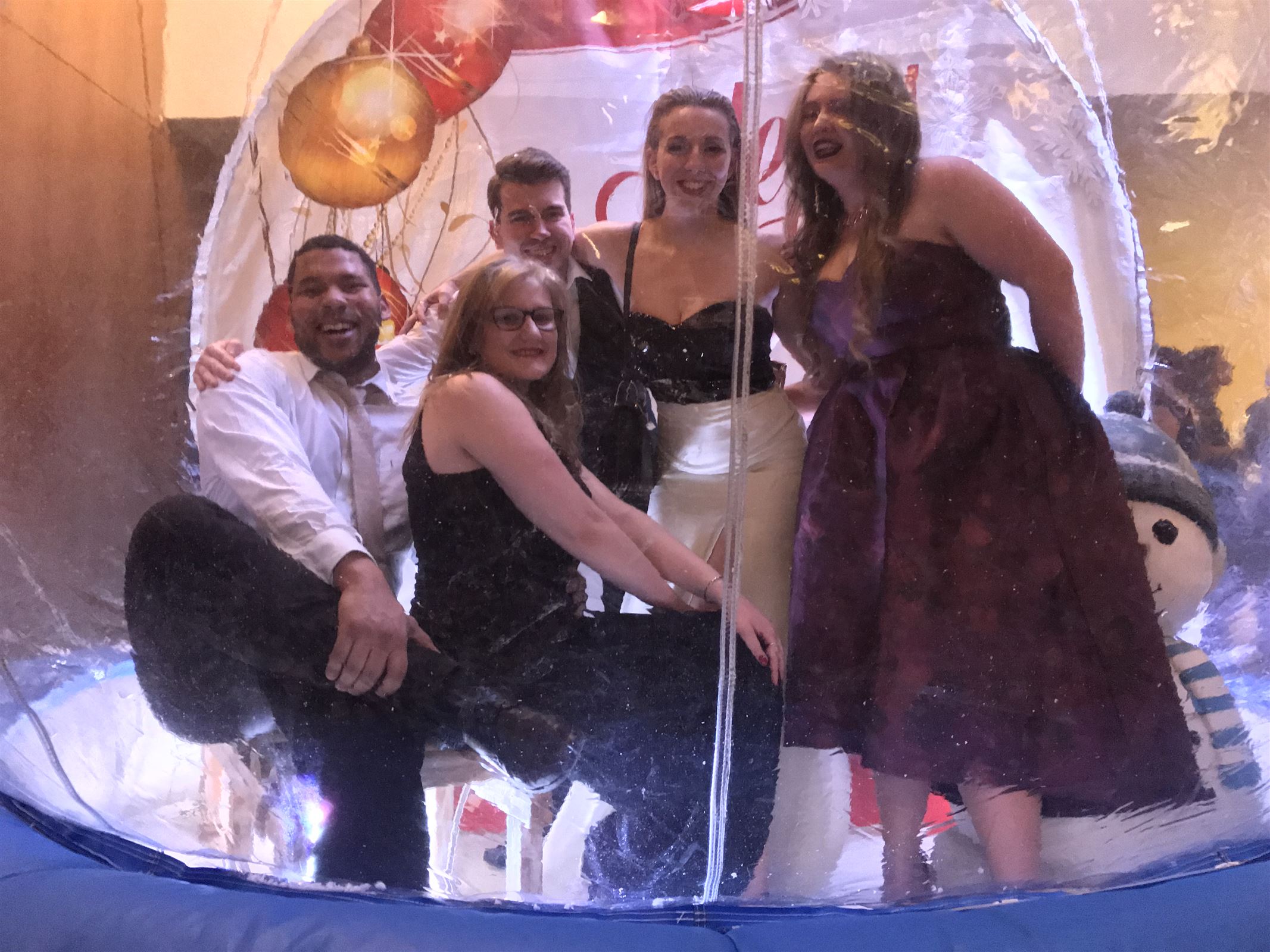 Snow Globe Photo Booth Hire, Giant Inflatable Snow Globe Rental