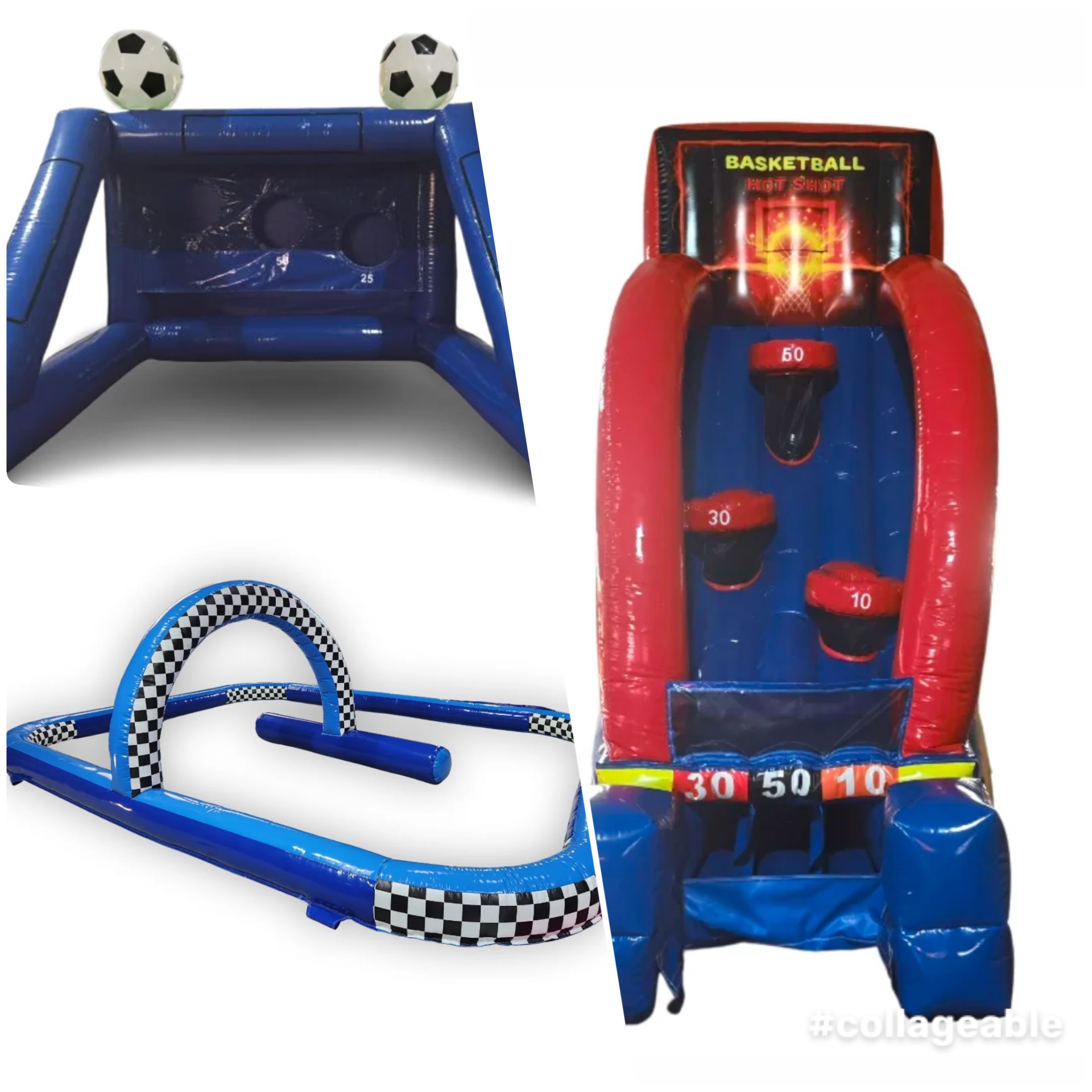 Inflatable Games - Hire in Stevenage | C&O bouncy castle