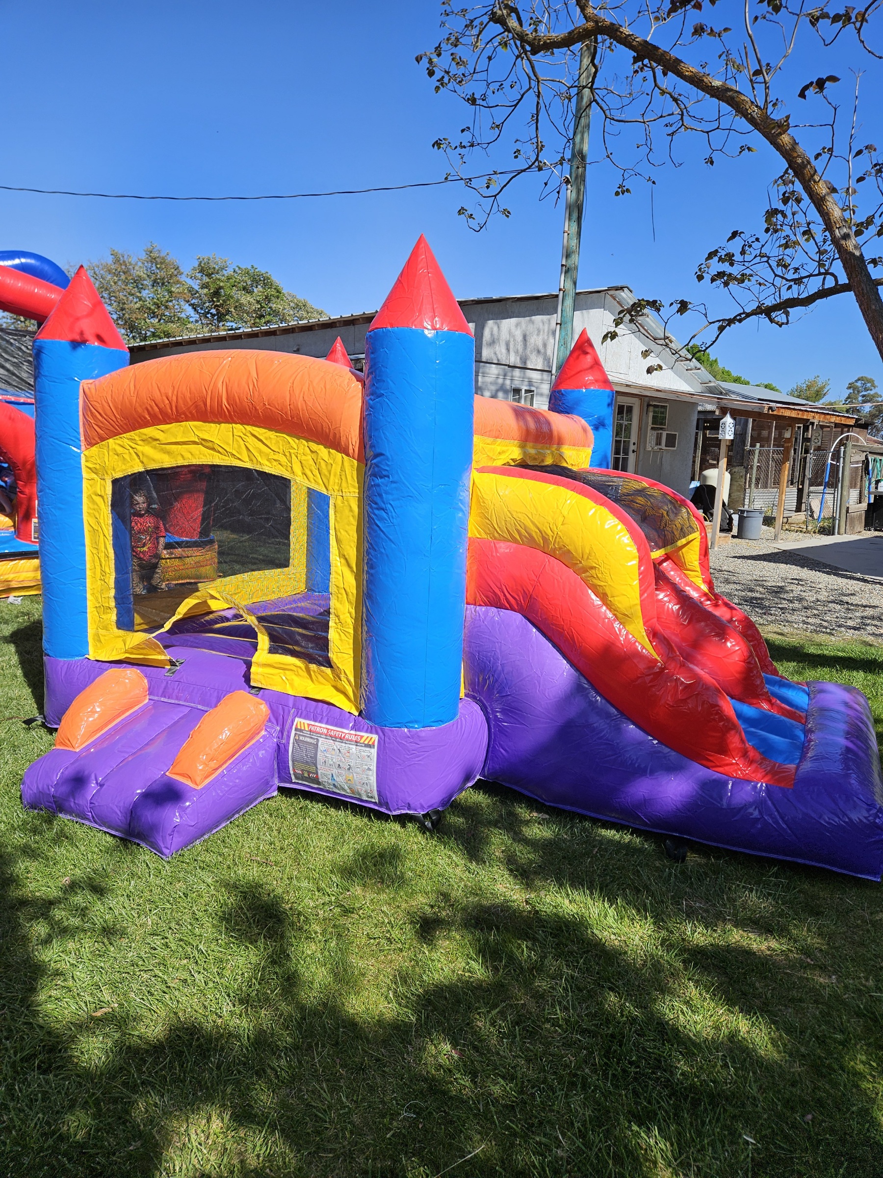 Combo Bounce Houses - Bounce House Rental in Ca | Ty's Bounce Barn