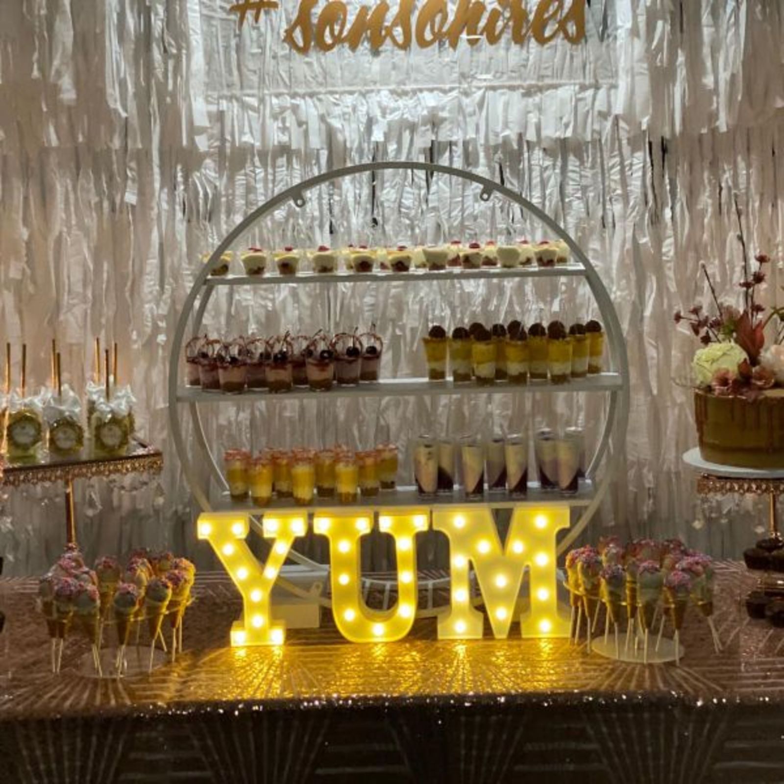 So-N-So Hires | Bermuda Event Rental | Dessert Stands