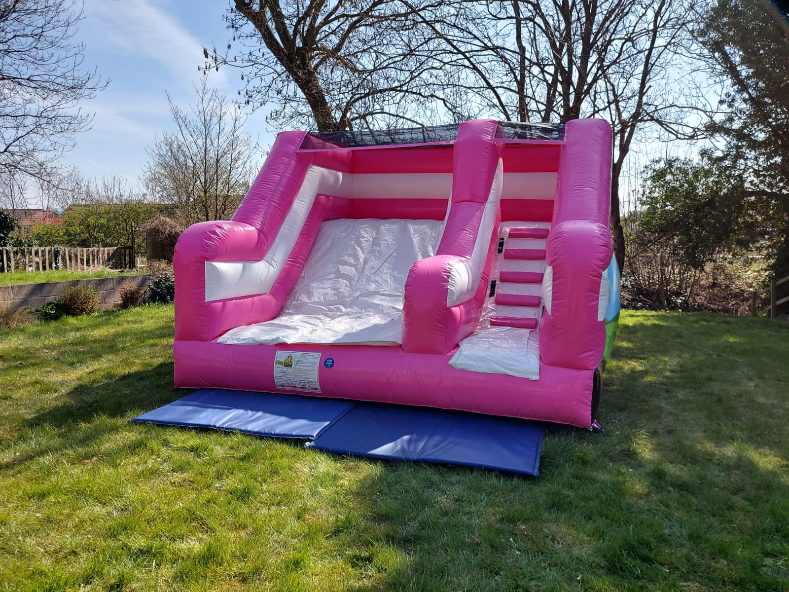 Pink Princess Slide - Bouncy Castle Hire in Nottinghamshire/Derby ...
