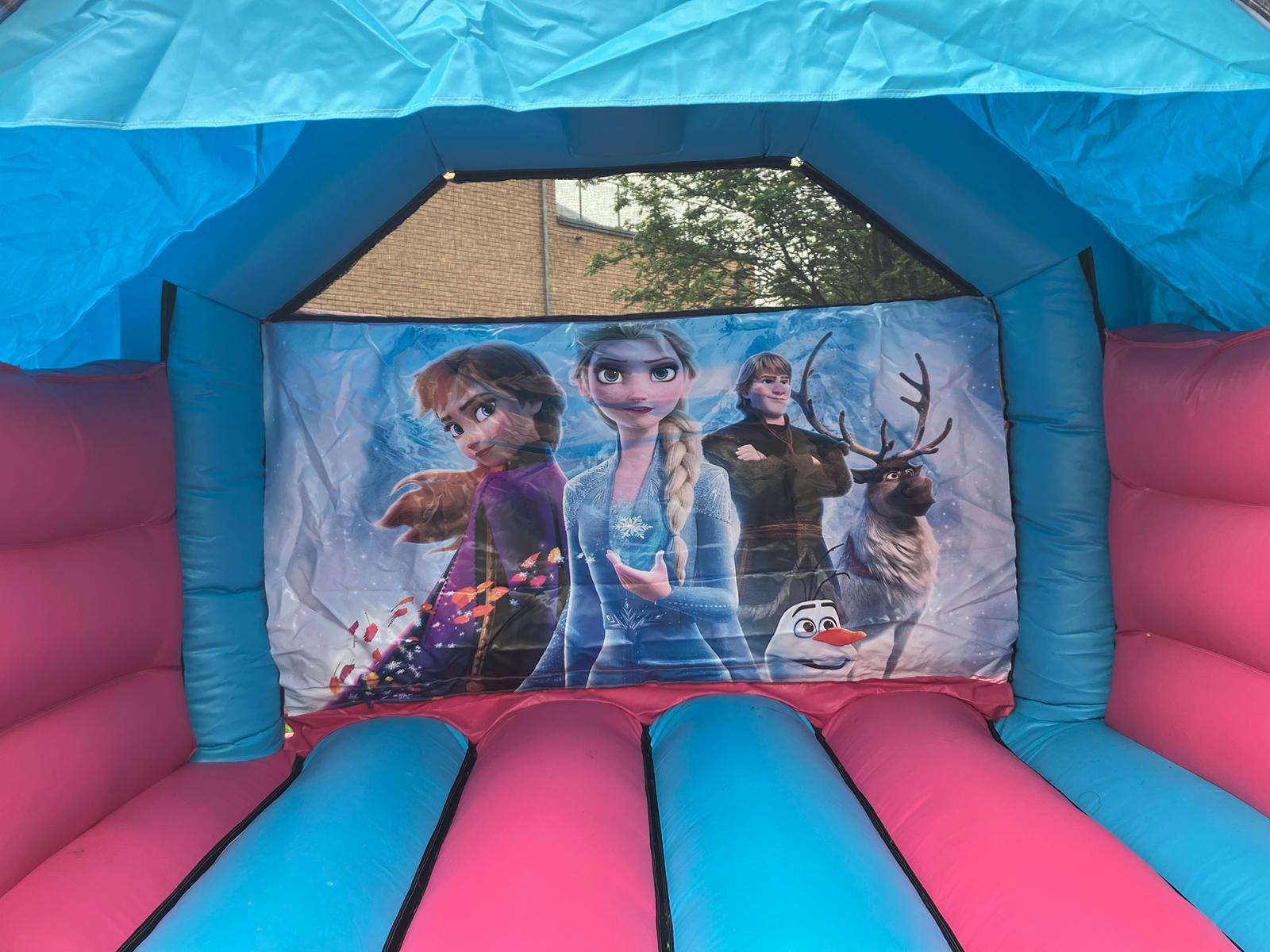 Frozen bouncy castle hire London