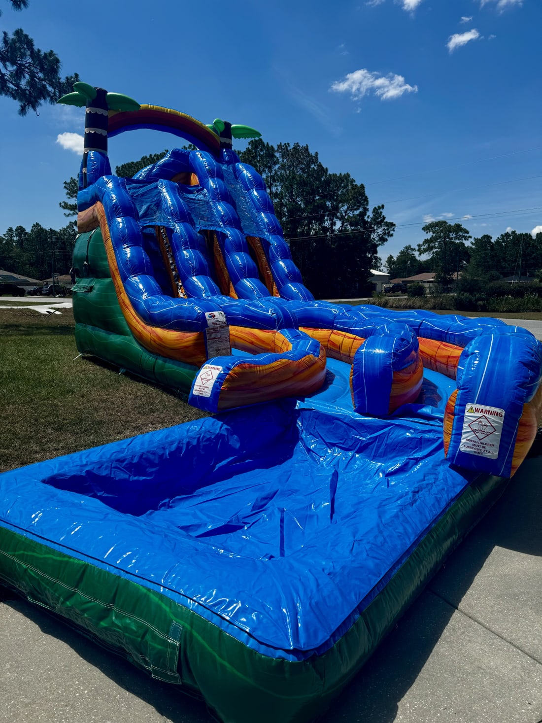Inflatable Pool Sliding Boards