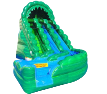 22ft - 2 Lane Swamp Water Slide - Specialize in Bounce Houses and Party ...