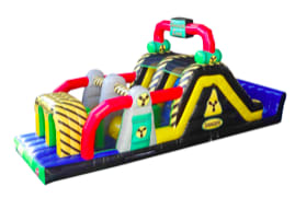 31' Danger Zone Obstacle Course - Hire in KY | Bounce 'N Round Inflatables