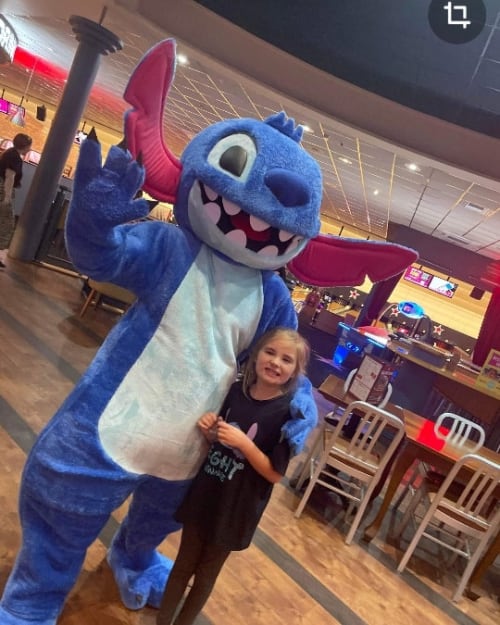 stitch mascot hire