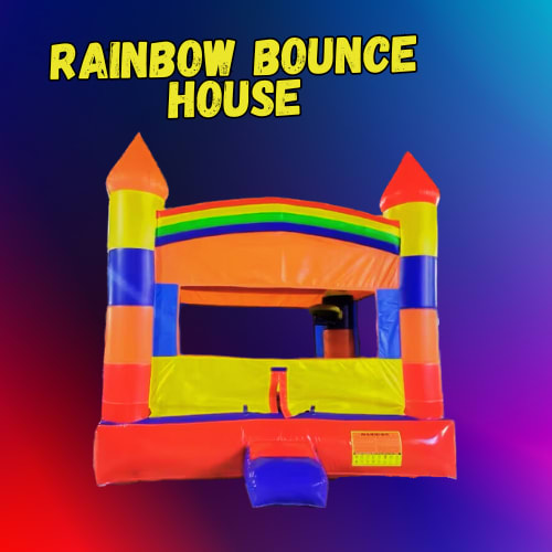Rainbow Bounce House (BH13-RF) - Best Inflatables Sales service in USA ...