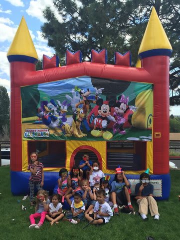 Mickey Mouse Clubhouse Bouncer FUN On The RUN Inflatables And Party ...