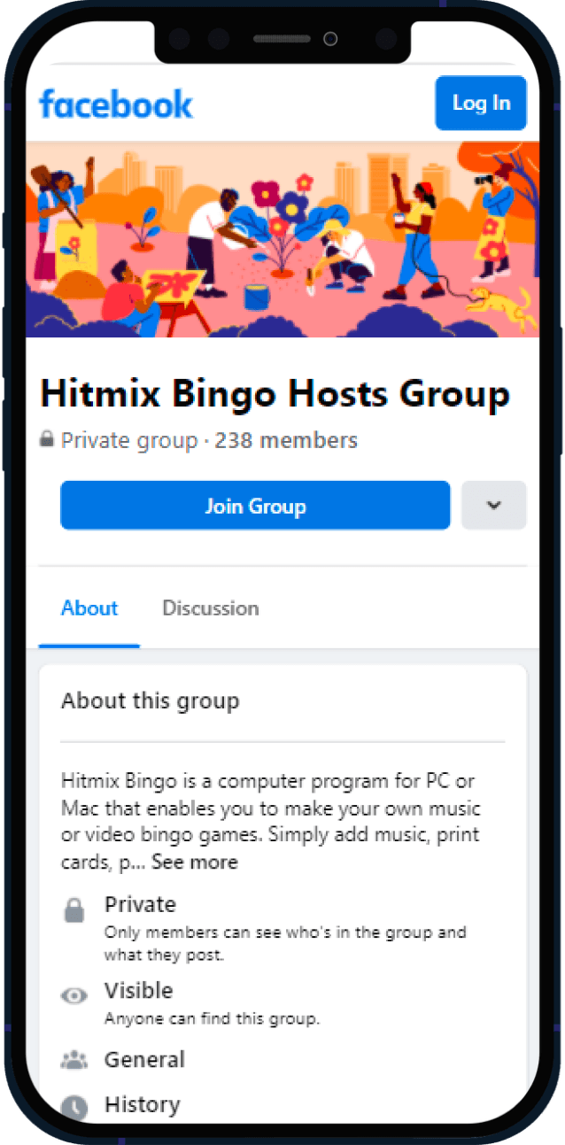 Hitmix Bingo | Music & Video Software | In-Person & Web Hosts