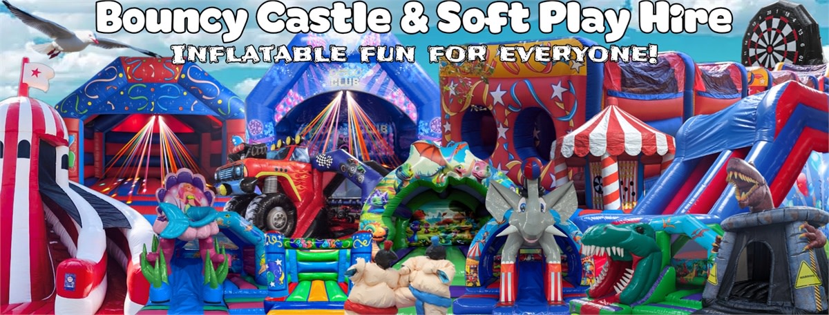 Unicorn 19pc Soft play, Mats & Ball pit - Bouncy Castle, Assault Course ...
