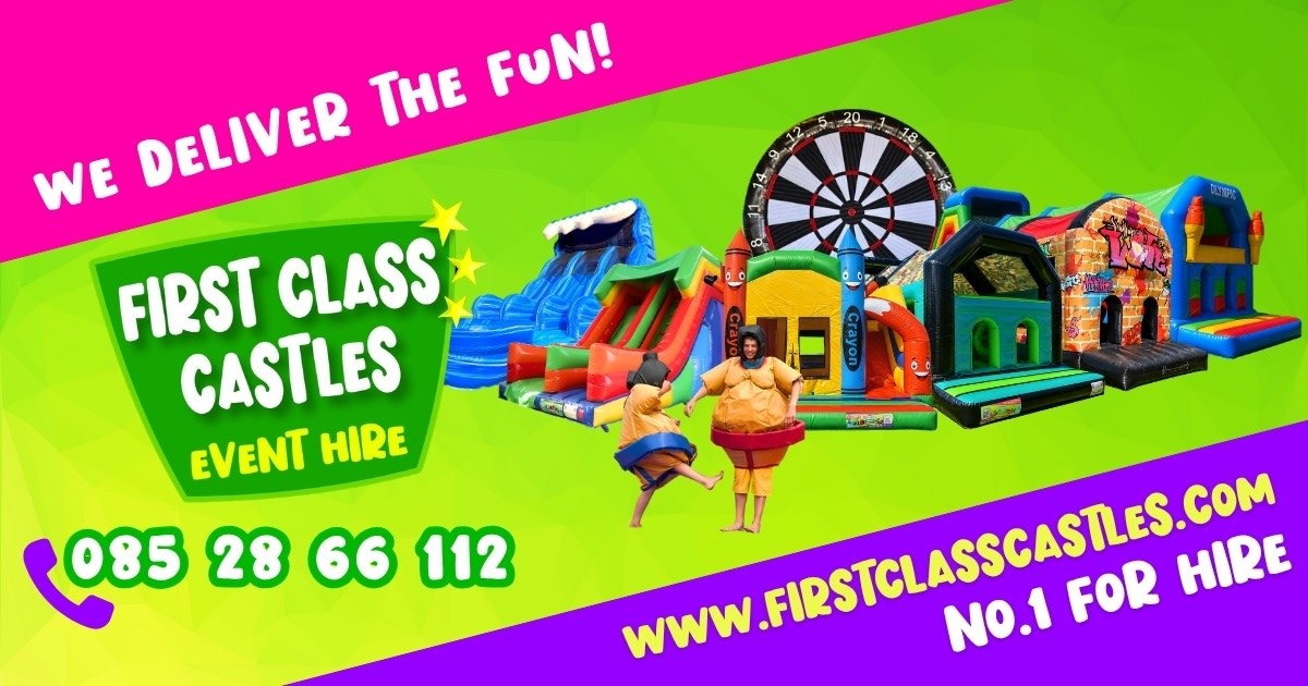 First Class Castled - Mega Inflatable Ball Pool Ball Pit Hire Ireland