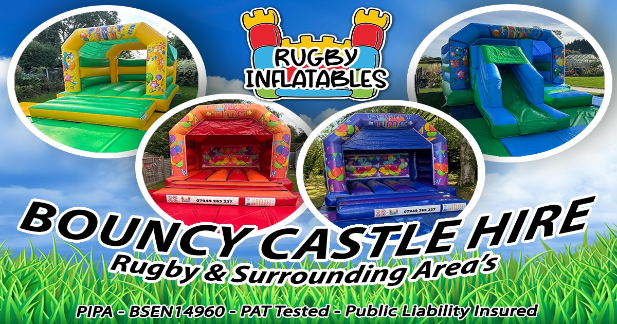 Charity Event 2024 - The Holly Bush - Rugby - Bouncy Castle Hire in ...