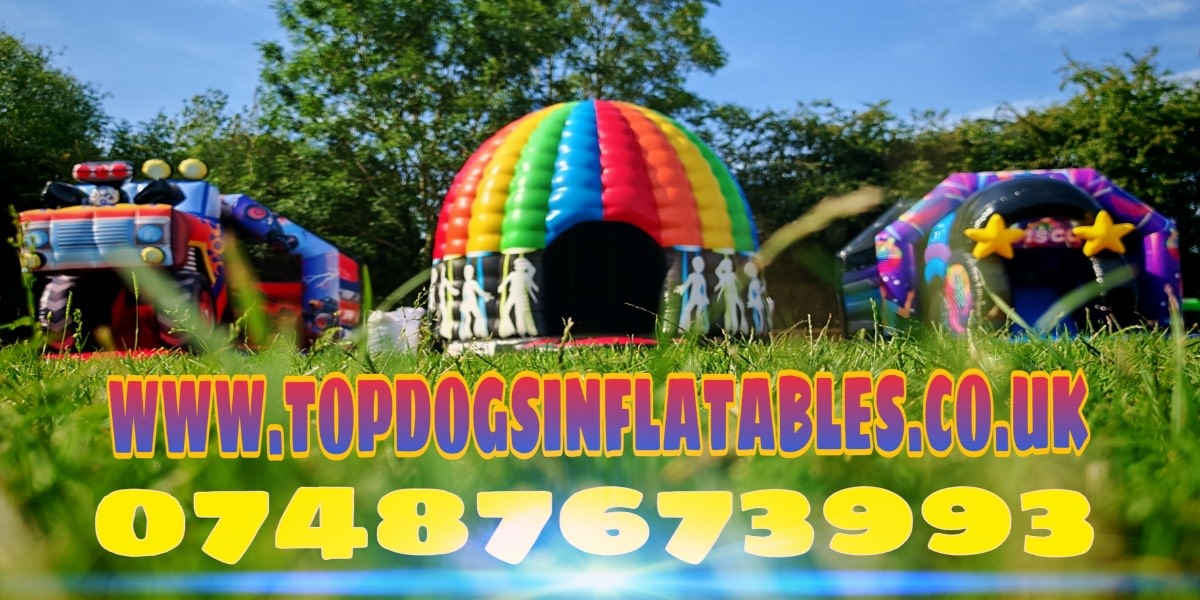 3D Formula 1 Racing Car Bouncy Castle Hire Nottingham